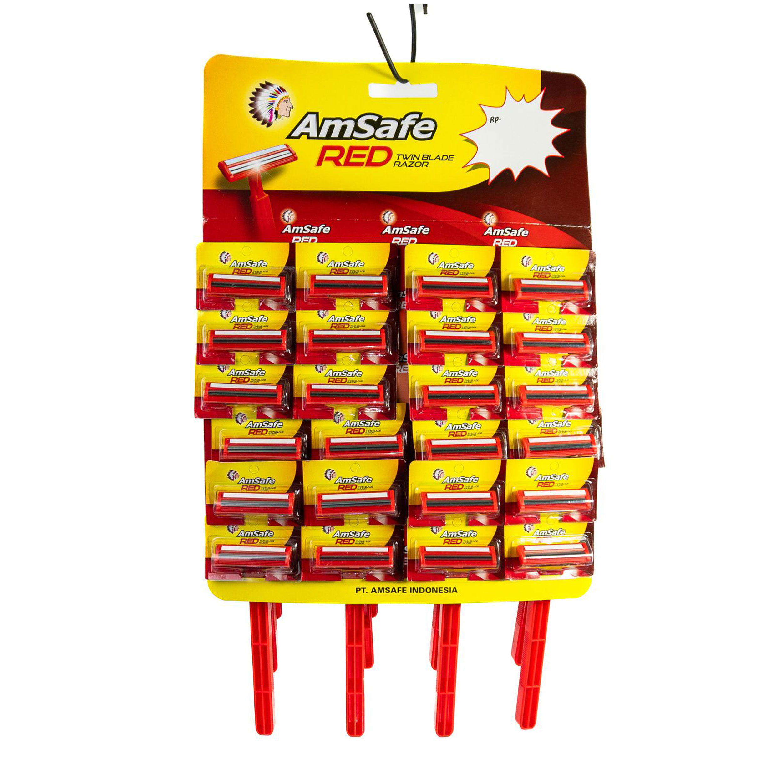 Amsafe Red Twin Razor - Amsafe Indonesia